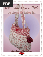 Birkin Bag Sewing Pattern Guide | PDF