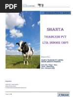 gAUSHALA PROJECT REPORT | PDF | Cattle | Biogas