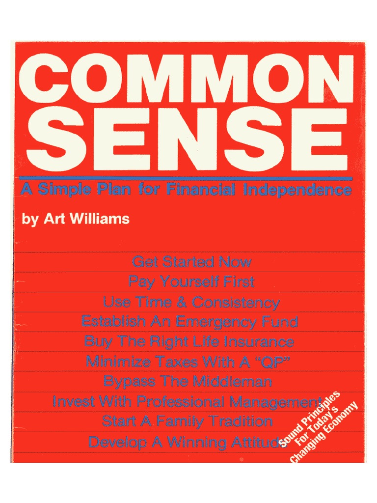 Art Williams - Common Sense PDF | PDF