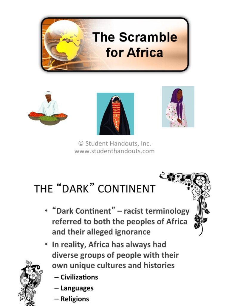 scramble for africa ppt | Africa | Boer