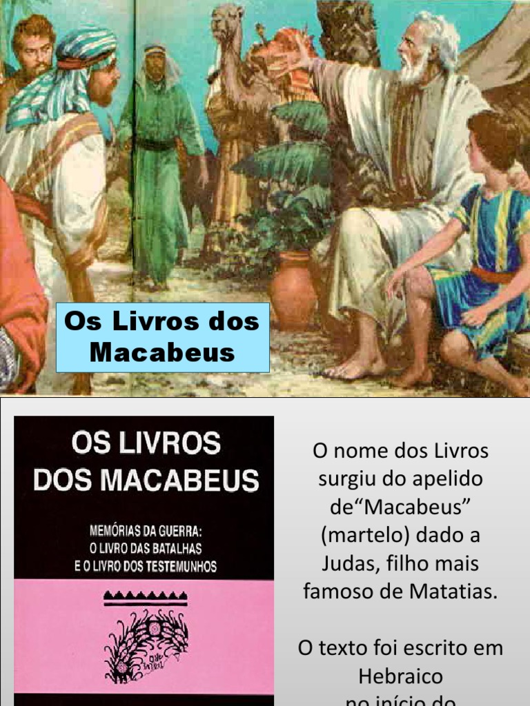 Livro Dos Macabeus | PDF | Macabeus | Religião e crença