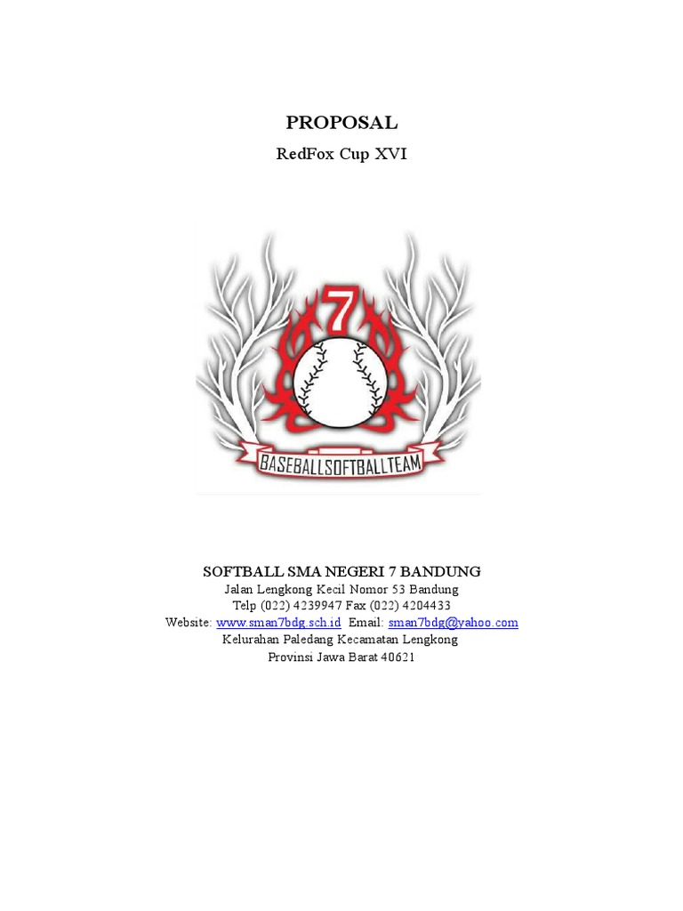 Proposal Softball | PDF