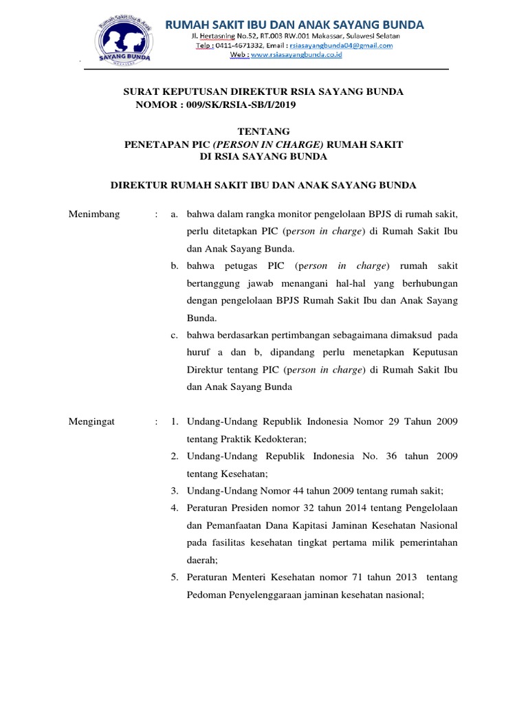 Personal in Charge | PDF