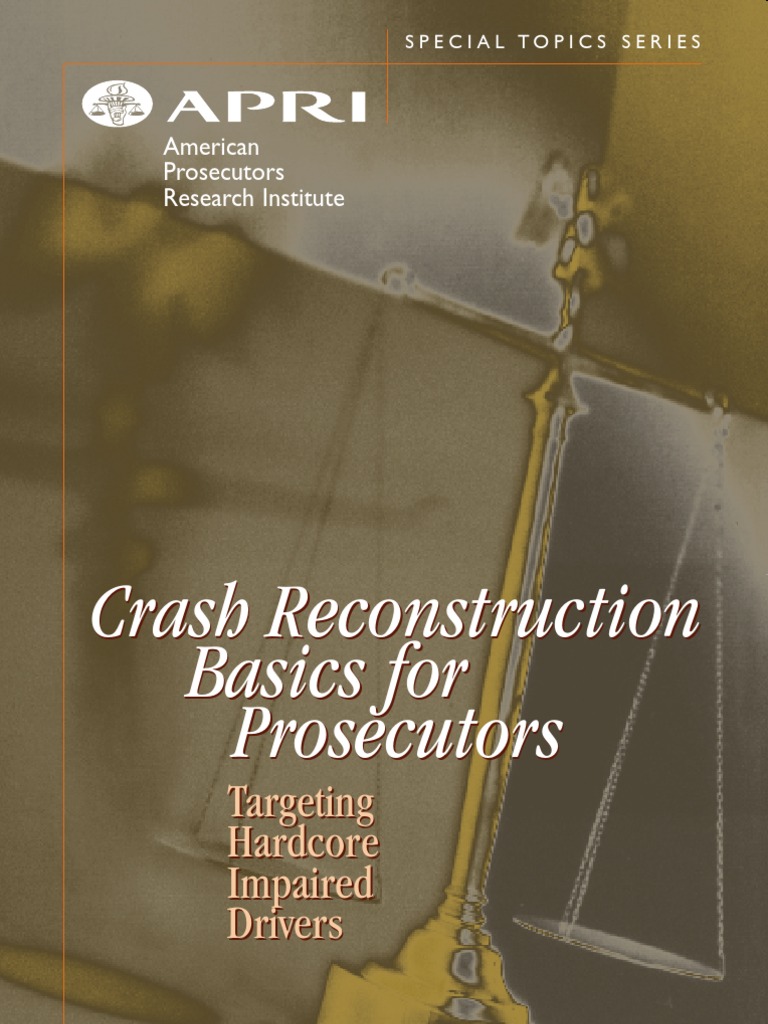 Crash Reconstruction Basics | PDF | Tire | Momentum