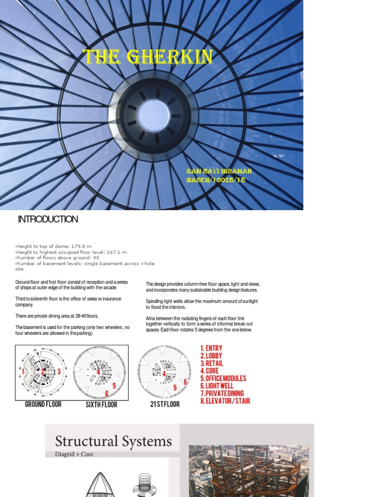 Gherkin Presentation | PDF | Deep Foundation | Column