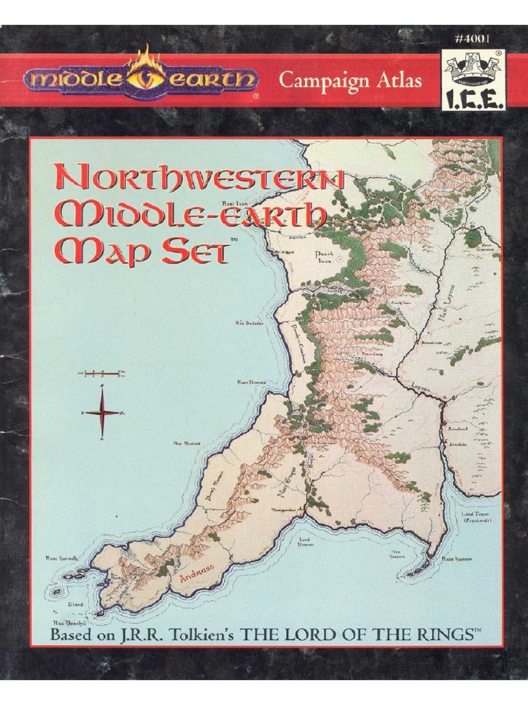MERP North West Middle Earth Map Set | PDF