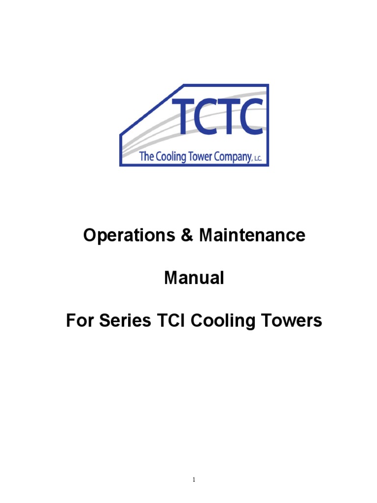 CT Manual PDF | PDF | Water Treatment | Valve