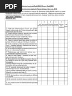 GAD 7 Generalized Anxiety Disorder Spanish | PDF