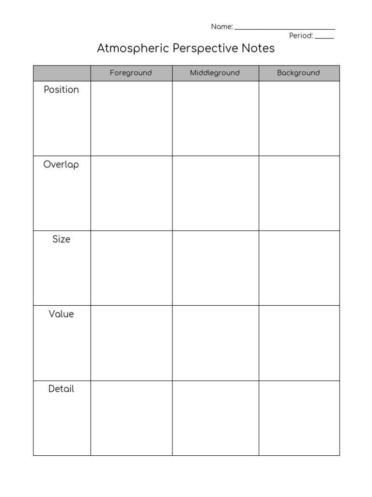 Atmospheric Perspective | PDF | Art Media | Imaging
