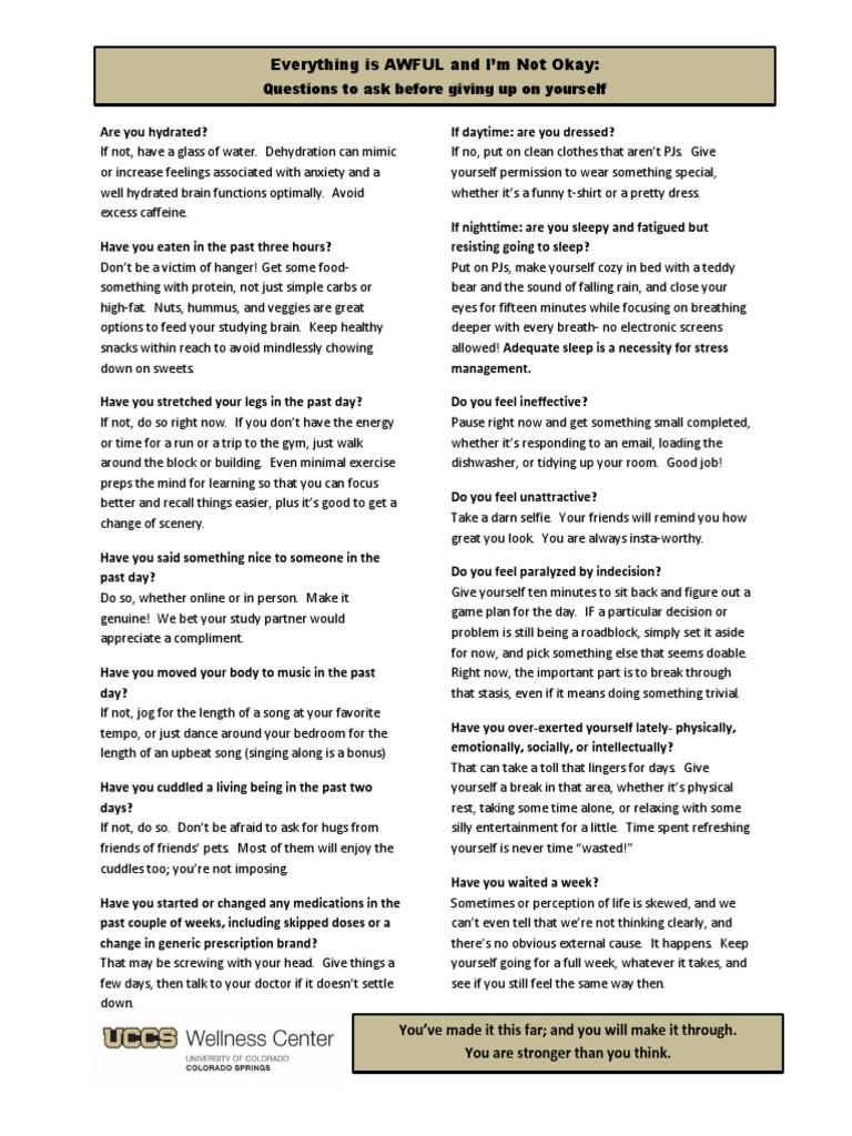 Everything Is Awful | PDF | Panic Attack