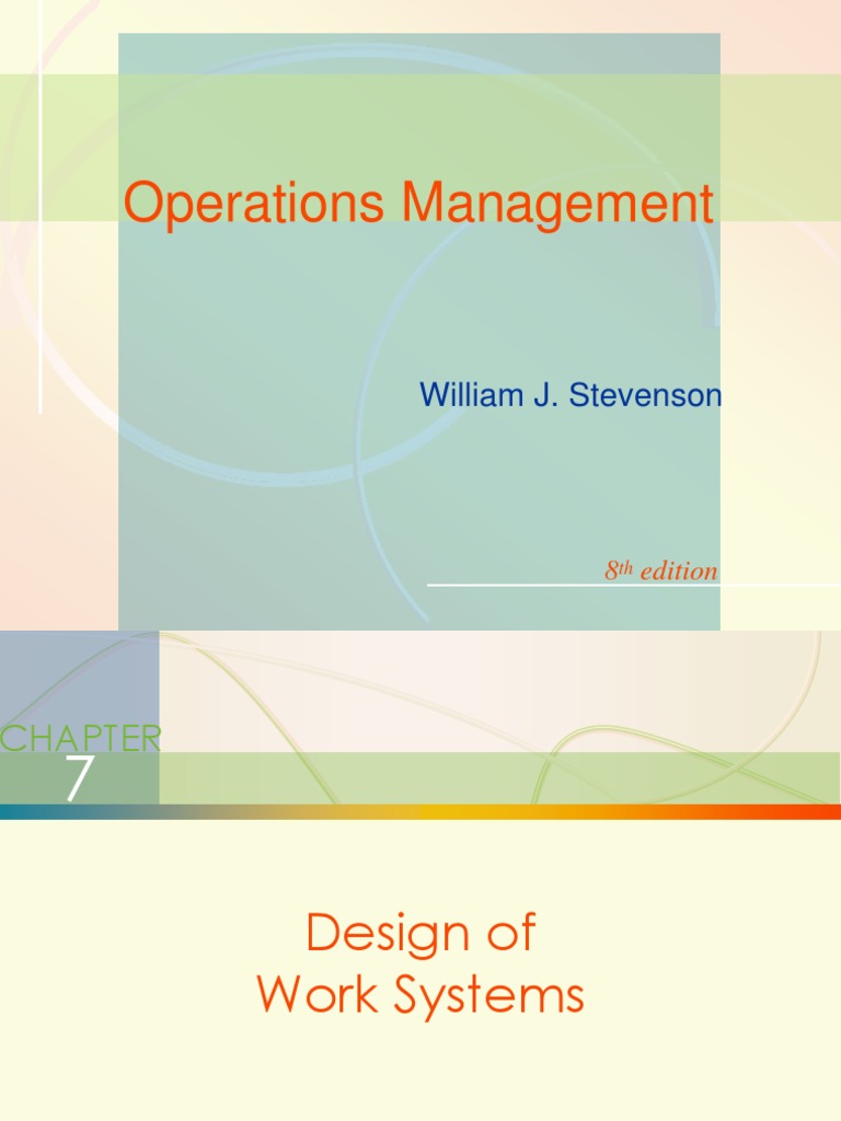 Chap007 - Design of Work Systems | PDF | Employment | Motivation