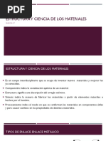 Materiales Ceramicos Tipos de Enlaces | PDF | Enlace químico | Enlace ...