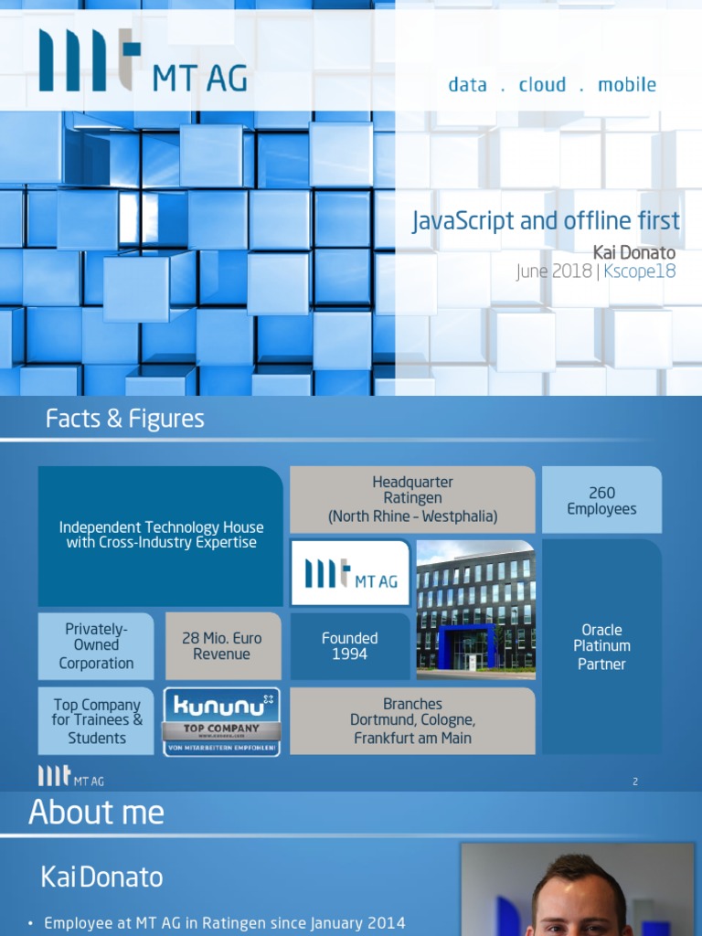 JS Offlinefirst | PDF | Cache (Computing) | Mobile App