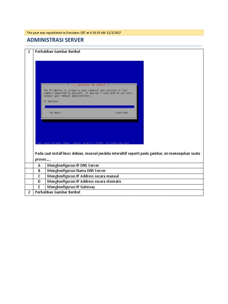 Administrasi Server m4 | PDF | Komputer