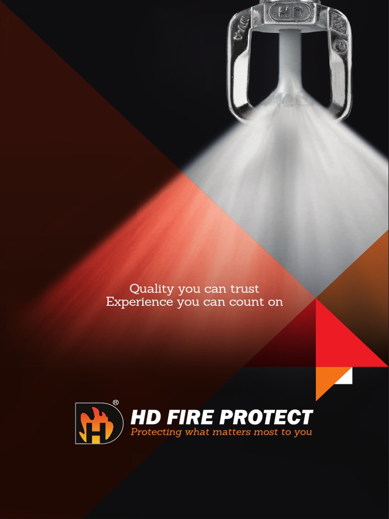 HD Fire Protect Product Catalogue | PDF | Fire Sprinkler System | Valve
