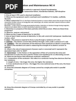 GRADE 8 SCIENCE QUIZ: Electricity | PDF | Voltage | Series And Parallel ...