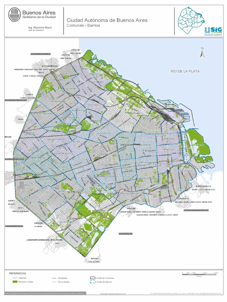 CABA Division en Barrios | PDF