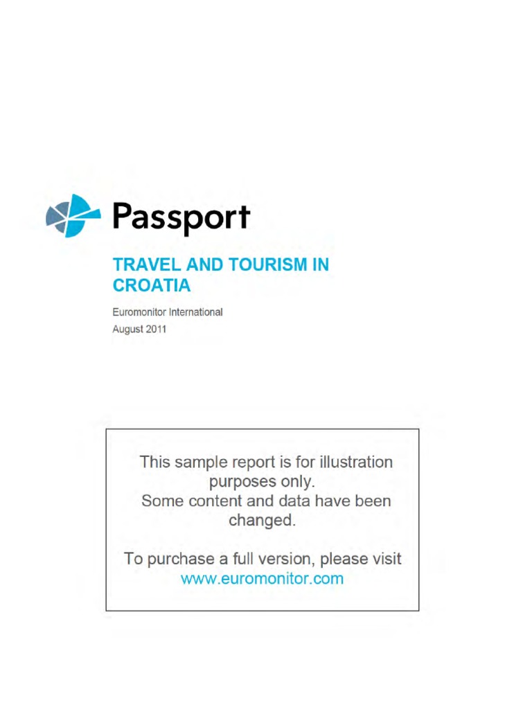 Sample - Report - Travel - Tourism OKU PDF | PDF | Tourism | Retail