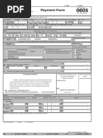 Main Bir Form 0605 Payment Form Philippines | PDF | Taxes | Payments