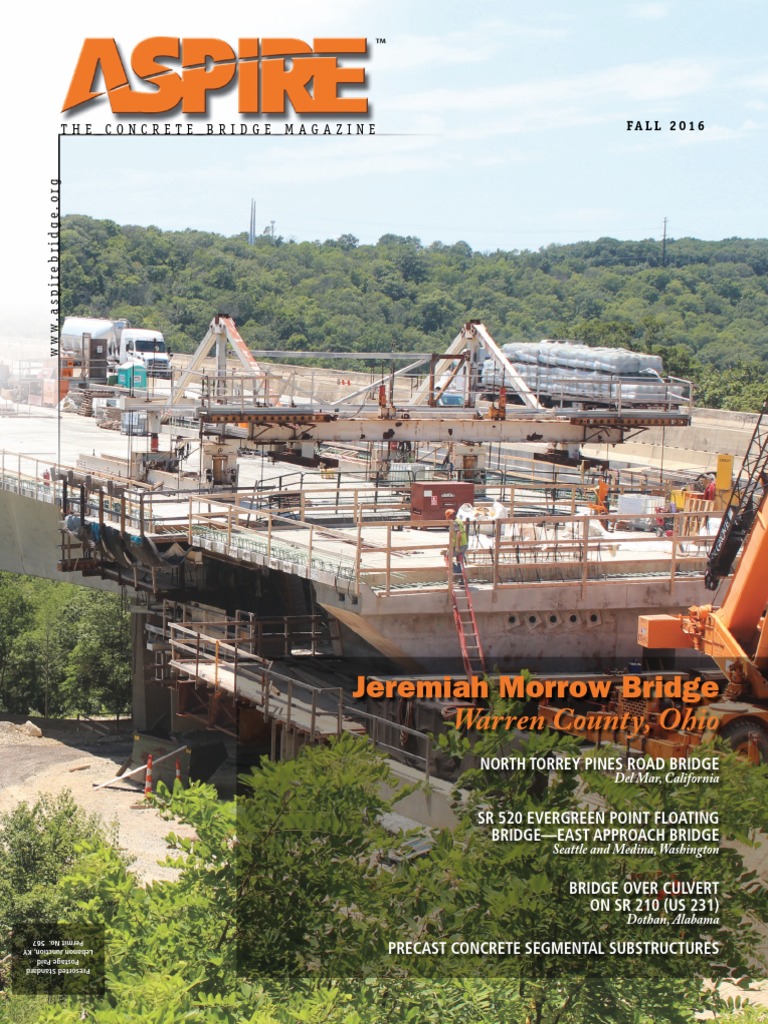 Aspire Bridge Magazine | PDF | Precast Concrete | Prestressed Concrete