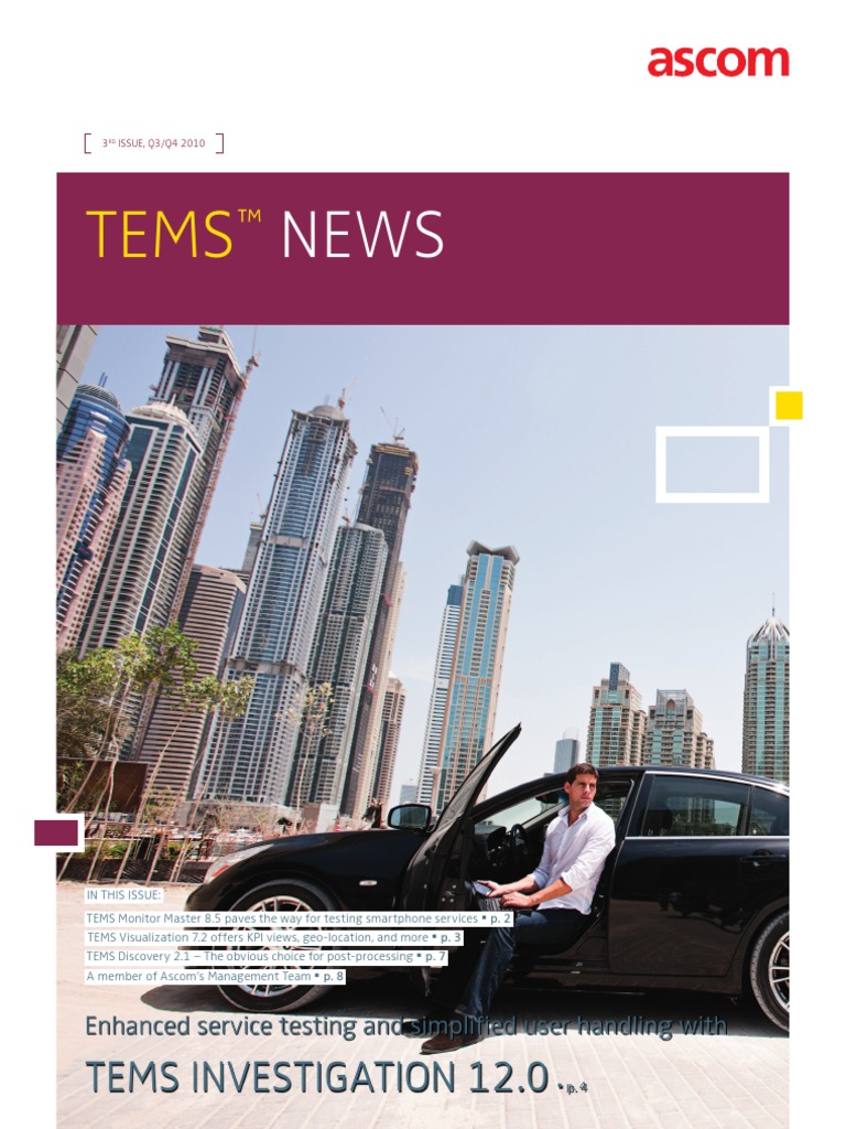 Tems Investigation 12.0: Enhanced Service Testing and Simplified User ...