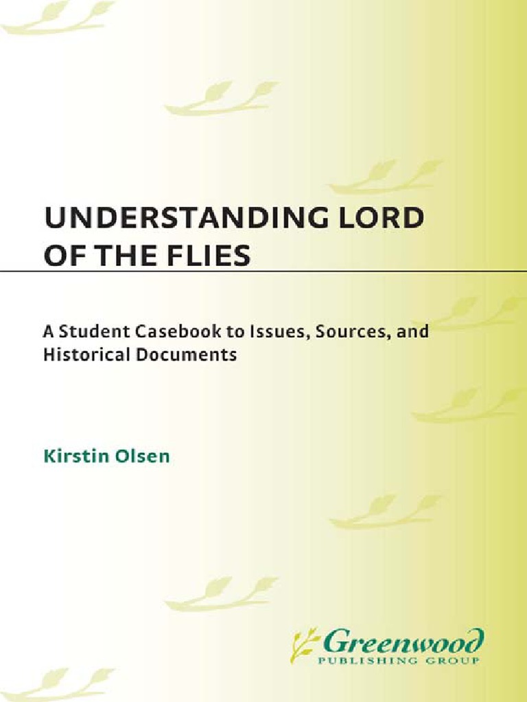 Understanding Lord of The Flies A Student Casebook Sample Pages PDF ...