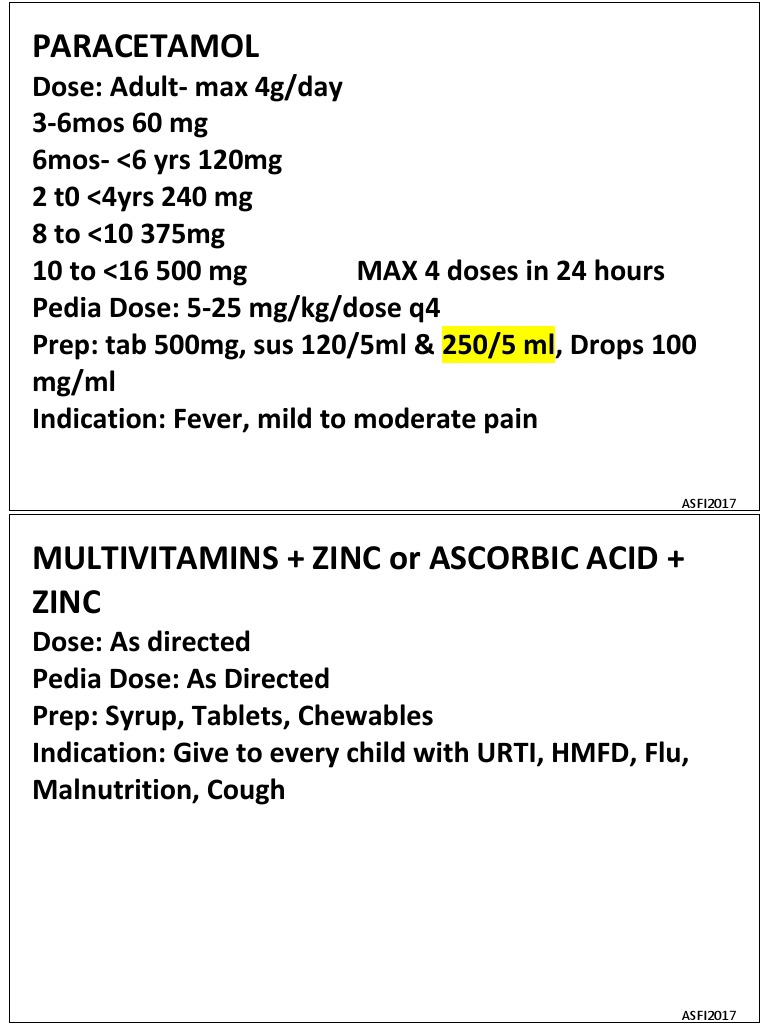 Common RHU Drugs | PDF | Public Health | Drugs