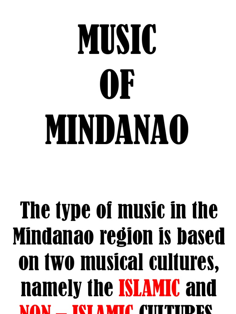 Music of Mindanao | PDF