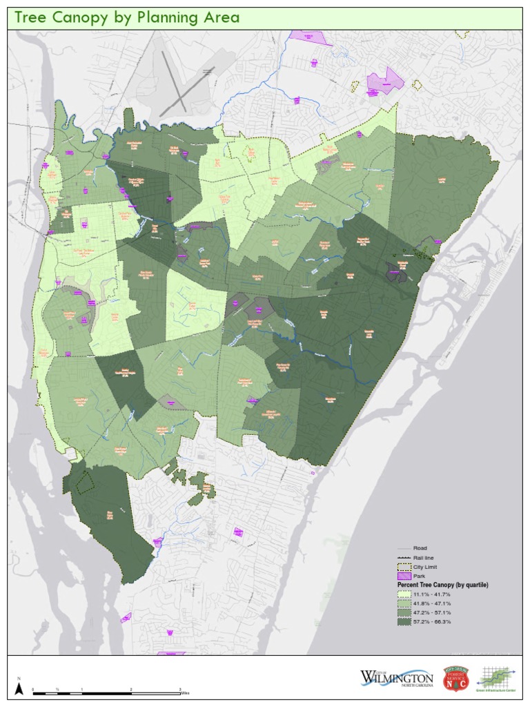 Tree Canopy by Planning Are A | PDF