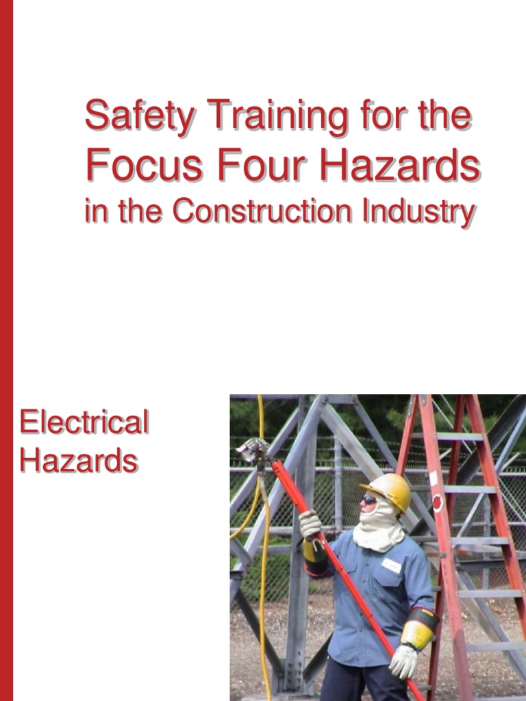 Focus Four Hazards Safety Training | PDF | Electromagnetism ...