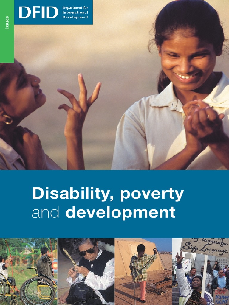 Disability and Poverty: DFID's Approach | PDF | Disability | Preventive ...