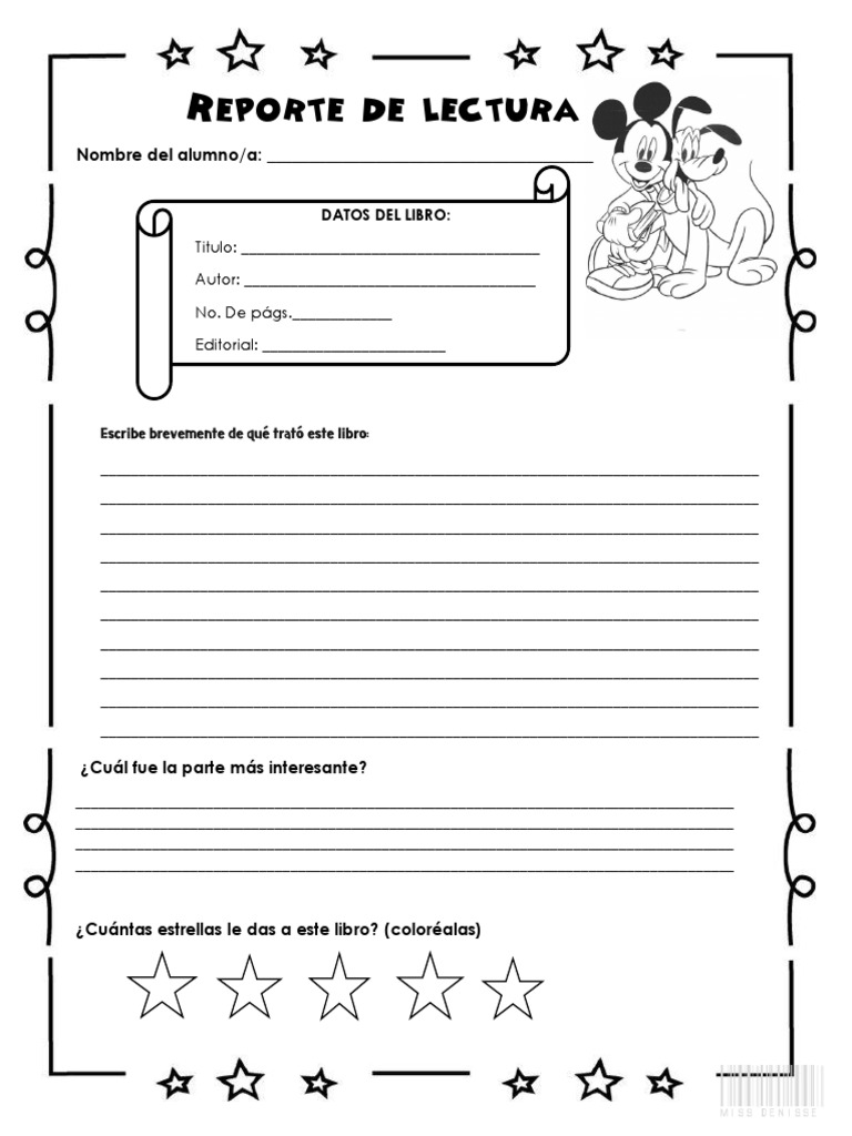 reportes de lectura mickey.pdf
