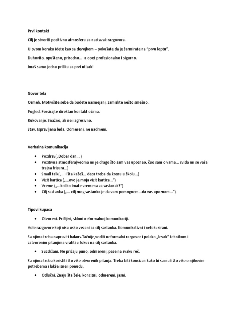 Direktna Prodaja | PDF