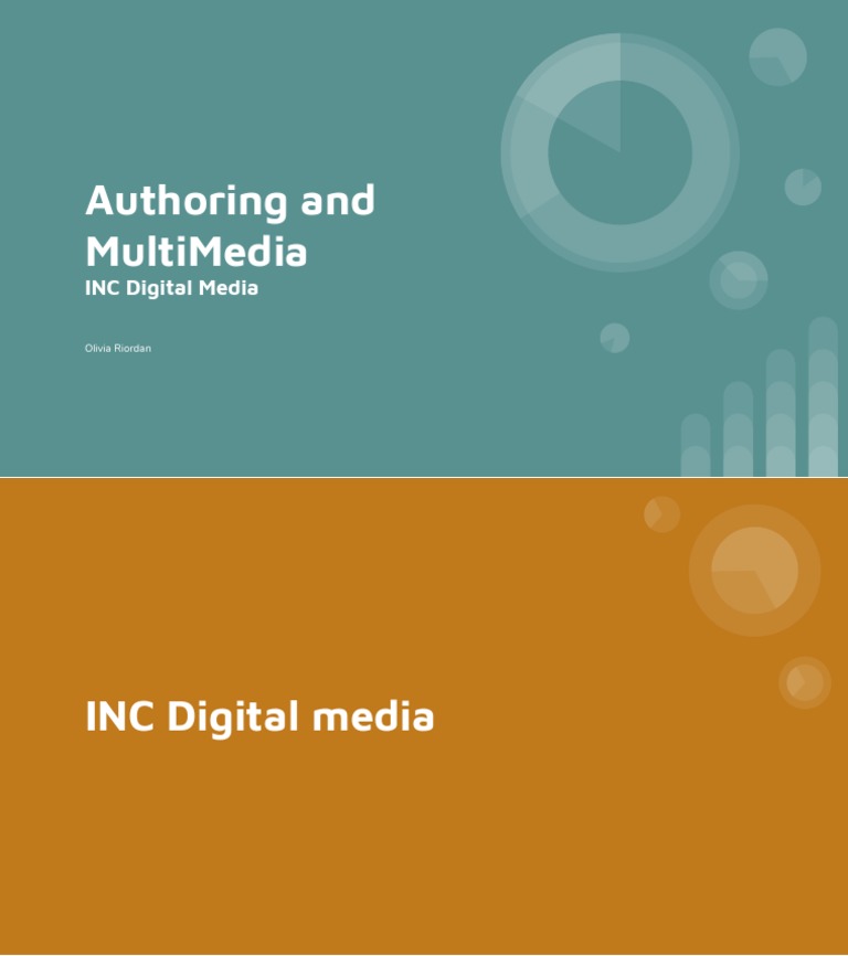 Authoring and Multimedia | PDF