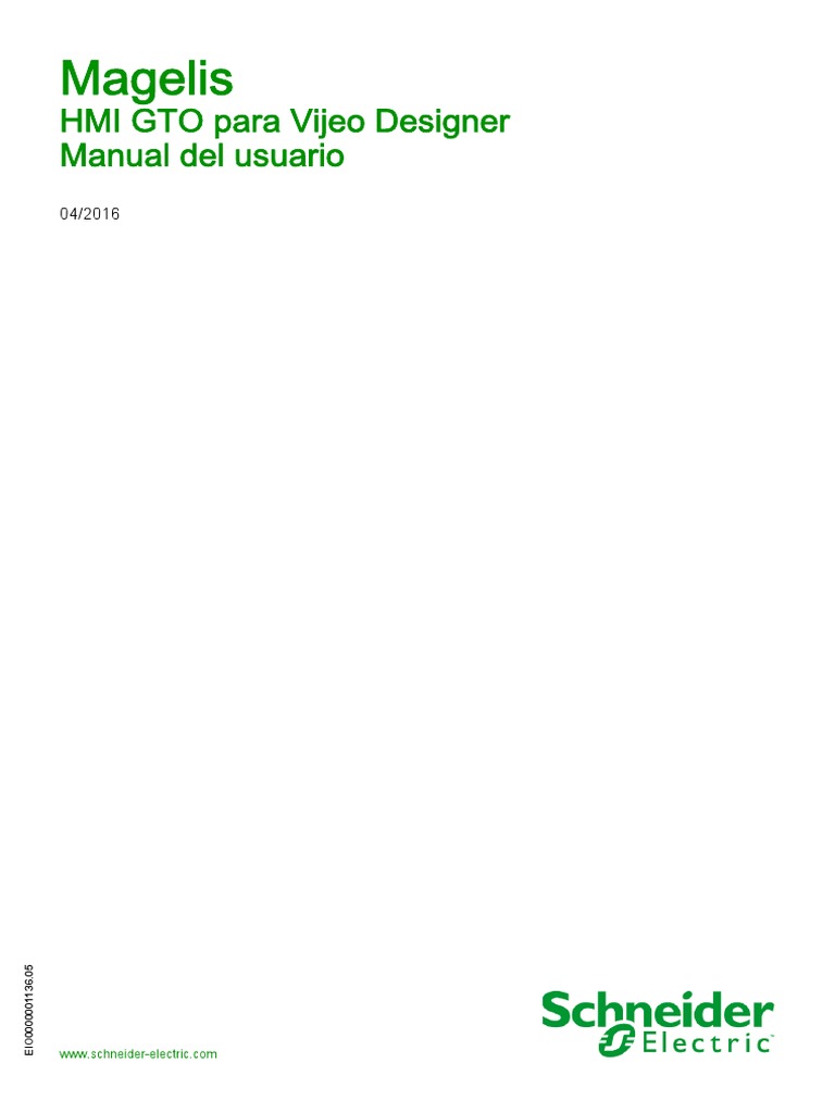 Magelis 1310 HMI Manual Usuario | PDF | Controlador lógico programable | Ingeniería Informática