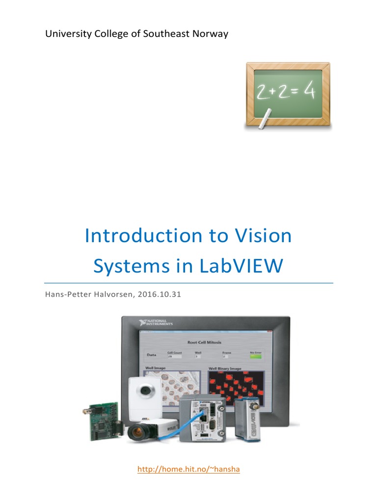 Introduction To Vision Systems in Labview | PDF | Barcode | Computer ...