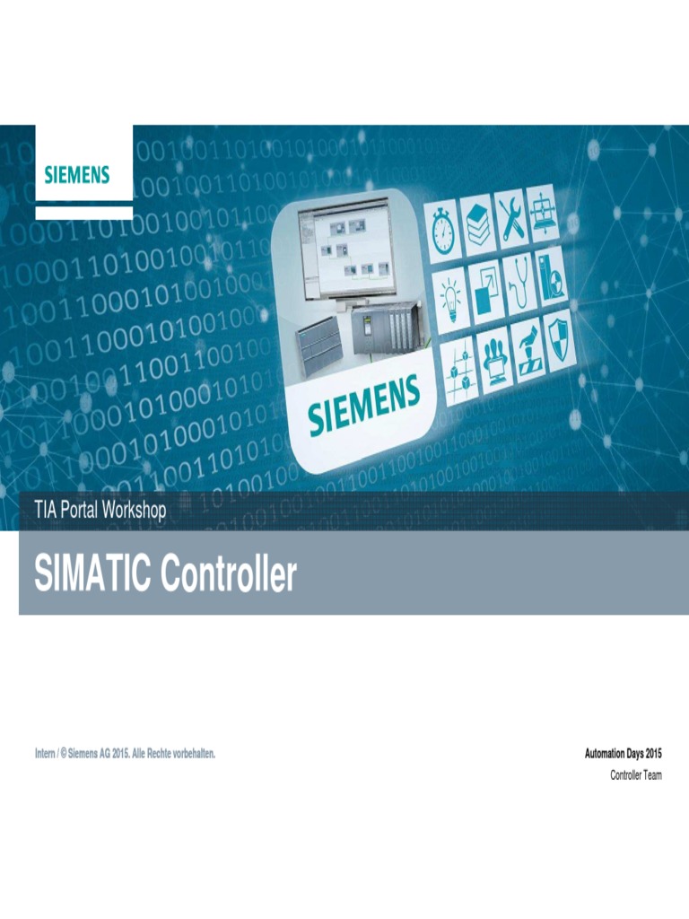 Controller Workshop All Slides - EN | PDF | Automation | Programmable ...