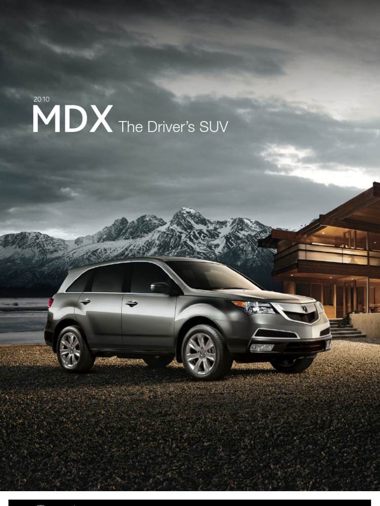 2010 MDX Factsheet | PDF | I Pod | Annual Percentage Rate