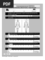 Form Pain Detect | PDF | Pain | Clinical Medicine
