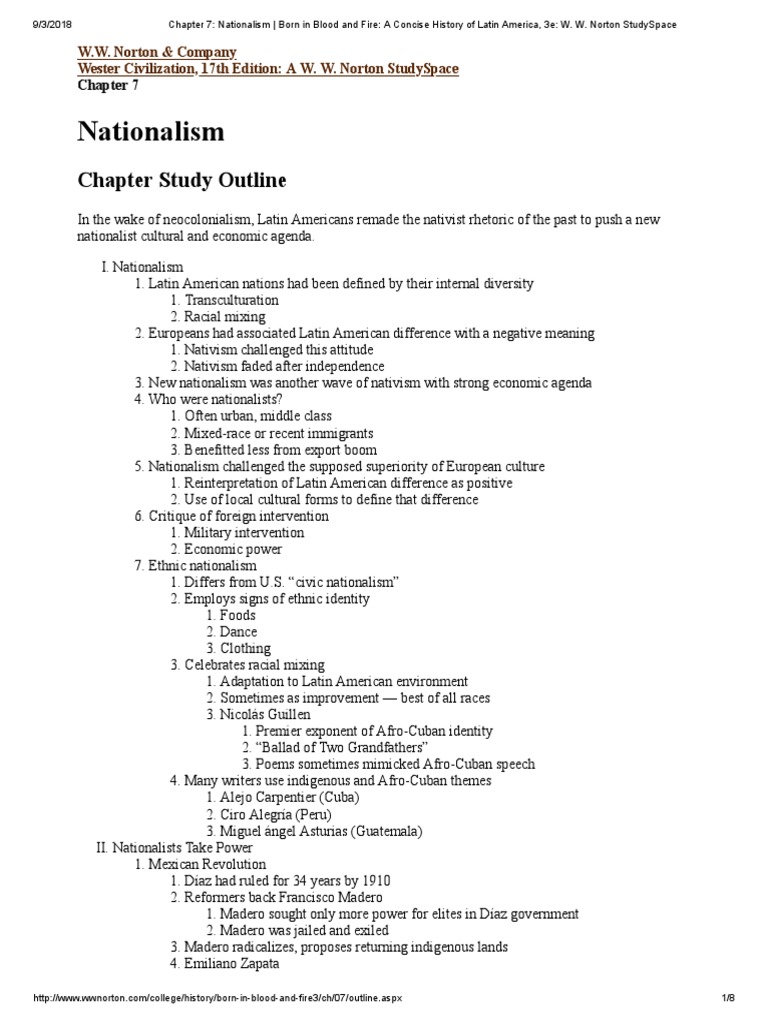 Chapter 7 - Nationalism - Born in Blood and Fire - A Concise History of ...