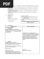 Detailed Lesson Plan Fil 11 | PDF