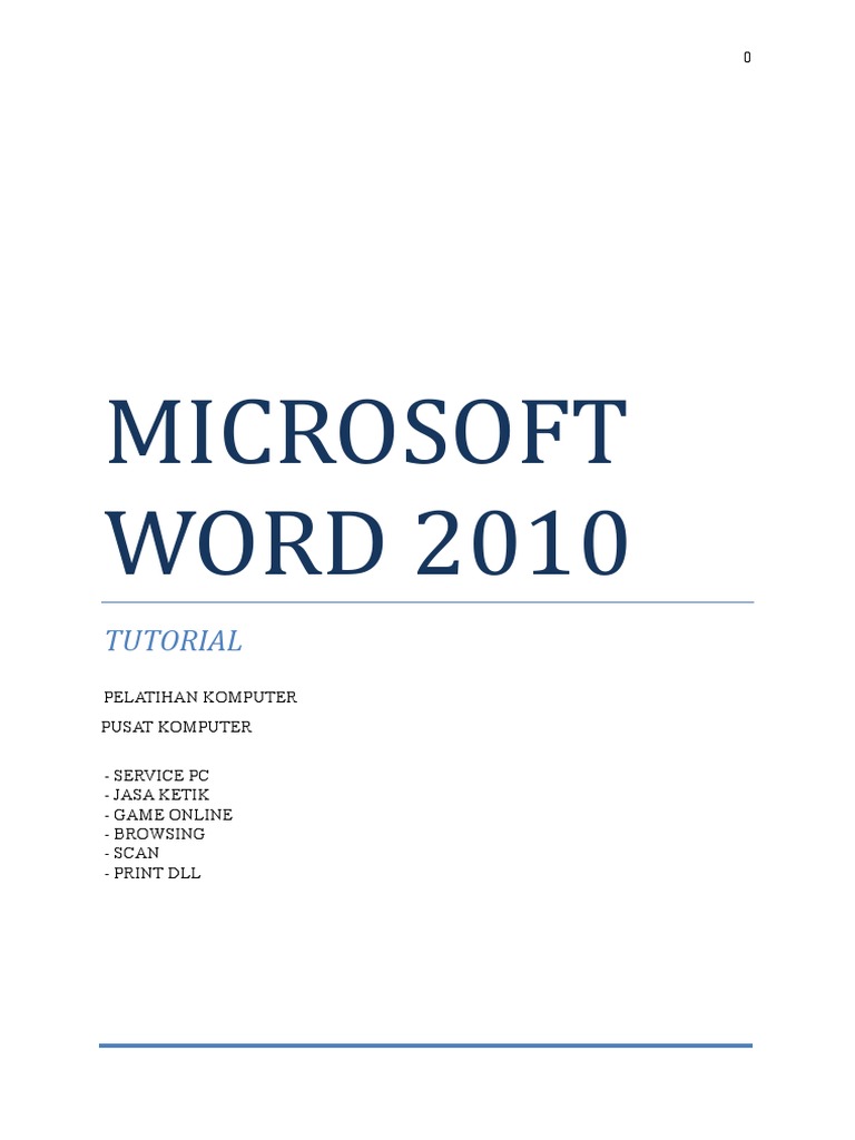 Modul Microsoft Word | PDF