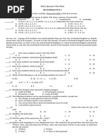 Math 7 Quarter 1 - Summative Test | PDF | Numbers | Prime Number