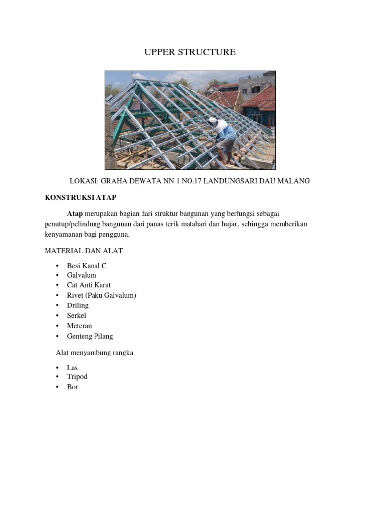 Makalah Upper Structure | PDF