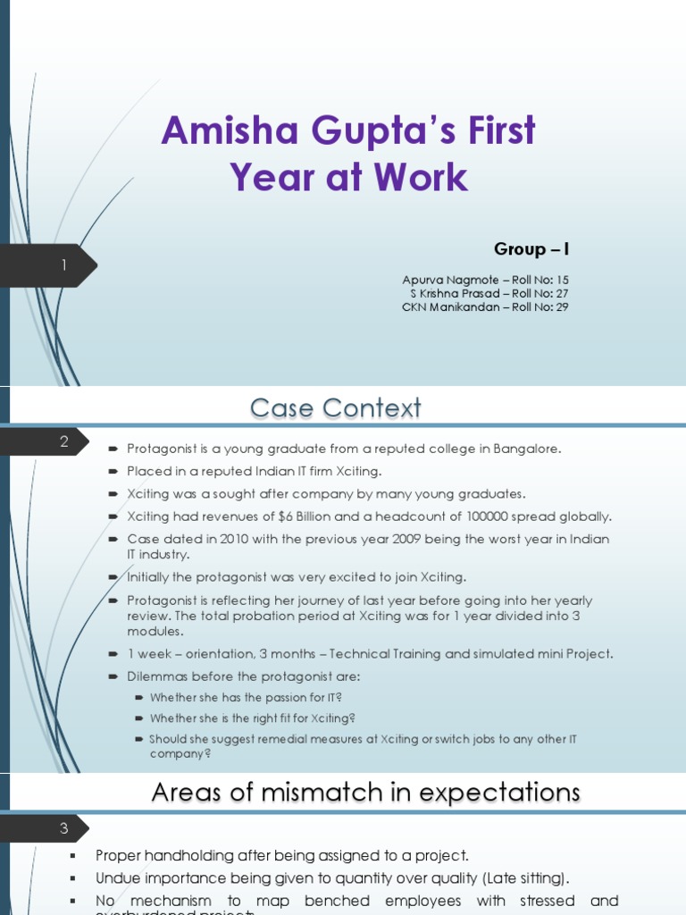 Amisha Gupta - Group1 | PDF | Mentorship | Cognition