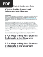 Fun Closing Activities for Groups | PDF | Concept | Learning