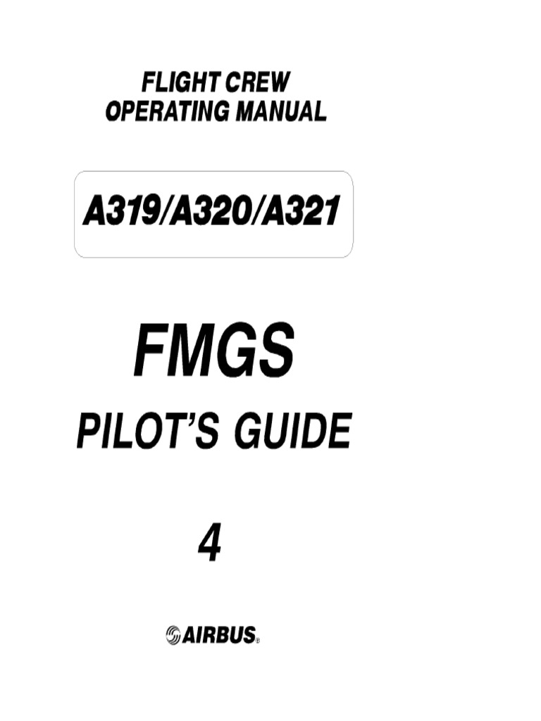 Airbus A319 A320 A321 Flight Crew Operating Manual FCOM VOL 4 | PDF ...