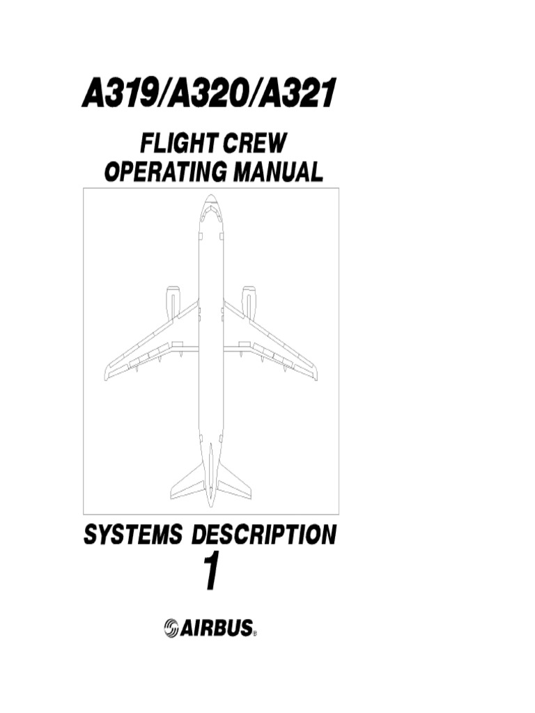 Airbus A319 A320 A321 Flight Crew Operating Manual FCOM VOL 1 | PDF ...