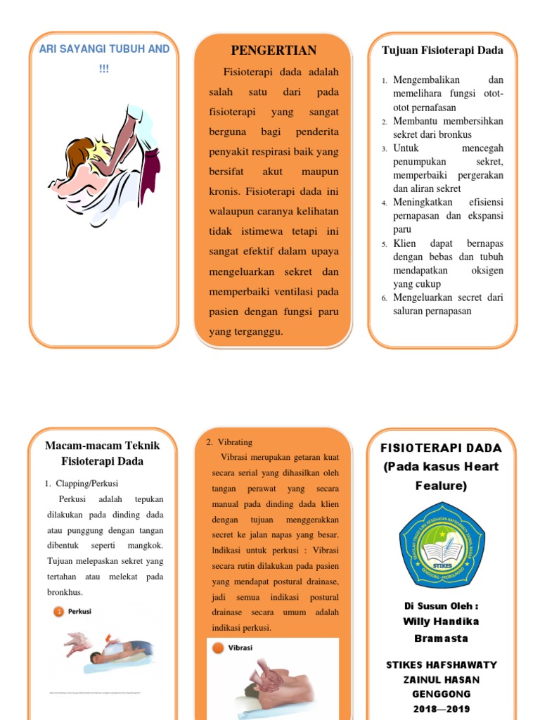 Leaflet Fisioterapi Dada | PDF