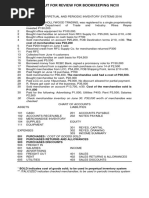 NC-III Bookkeeping Reviewer | PDF | Deferral | Debits And Credits